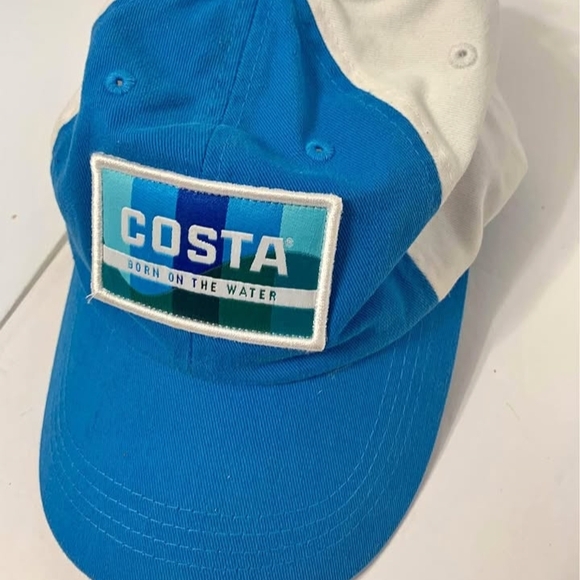 Costa | Accessories | Costa Blue And White Cap | Poshmark
